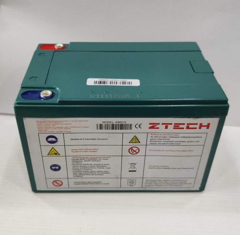 Acumulator ZTECH 6-DZF-12, pentru Biciclete Electrice ZTECH, KUBA, RKS ...